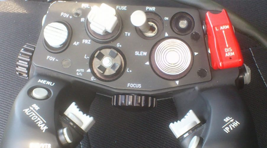 Helicopter and imaging equipment - Network Rail