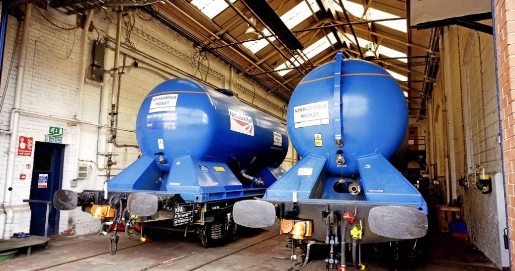 Our leaf-busting operation - Network Rail