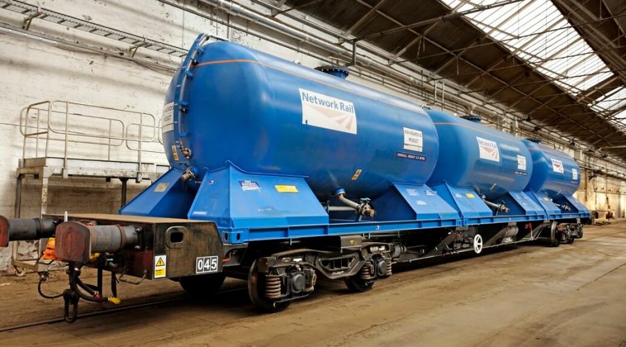 Our leaf-busting operation - Network Rail