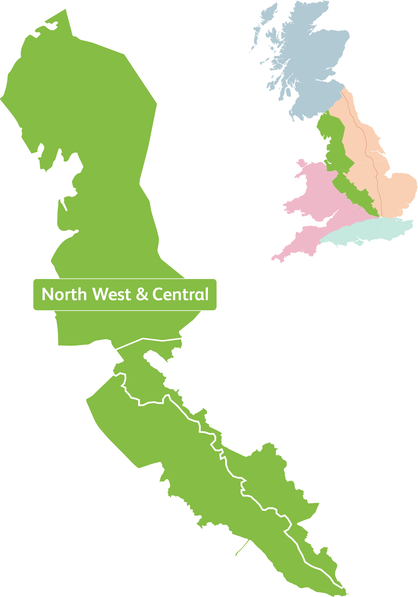 North West & Central region - Network Rail
