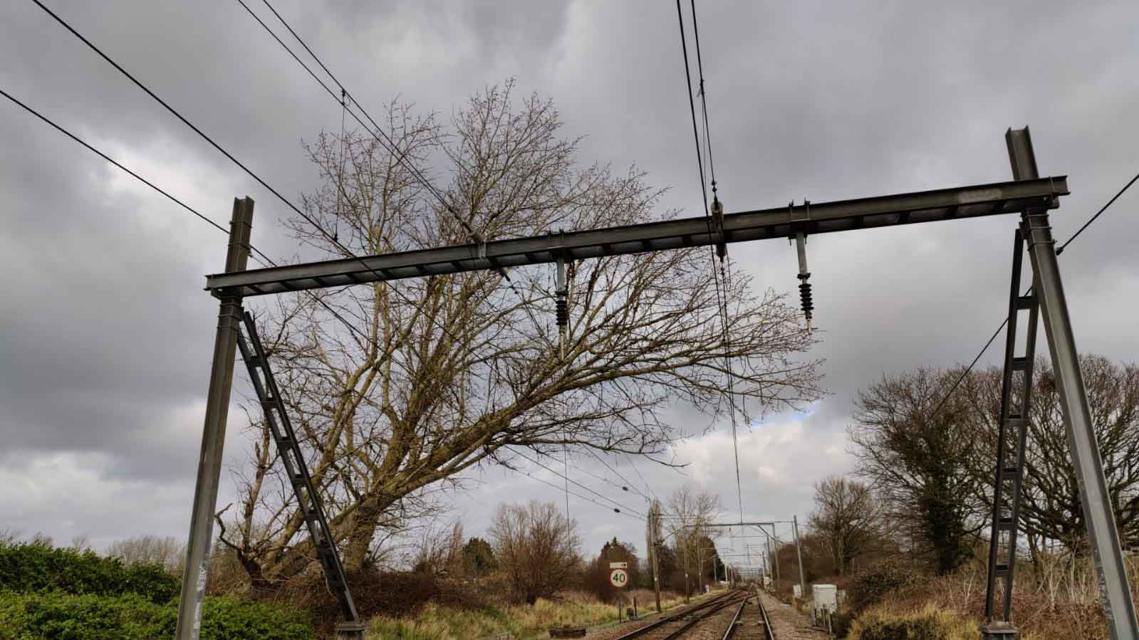 What does stormy weather do to the railway - Network Rail