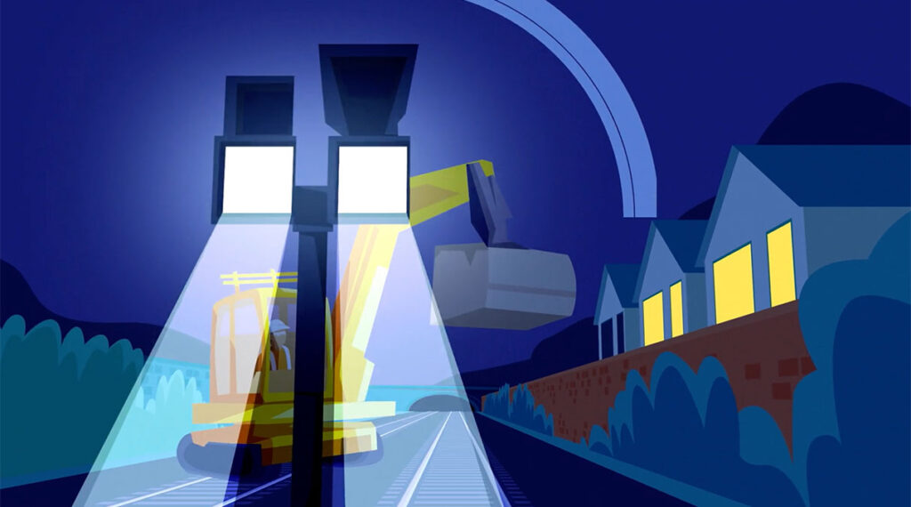 Why we do railway works at night - Network Rail