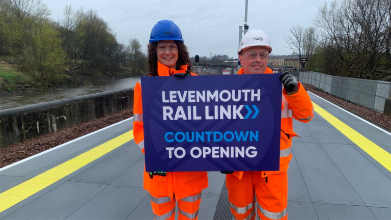 Countdown to Levenmouth Rail Link - Network Rail