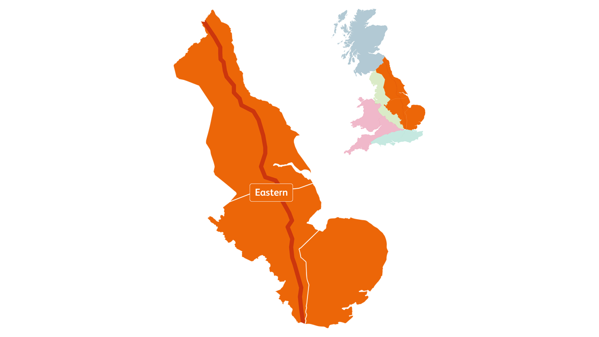 Eastern region - Network Rail