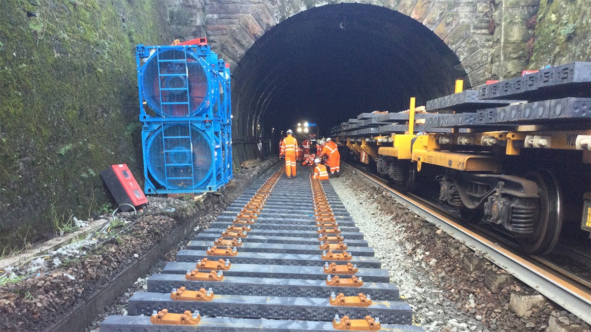 A greener railway: more environmentally friendly sleepers - Network Rail