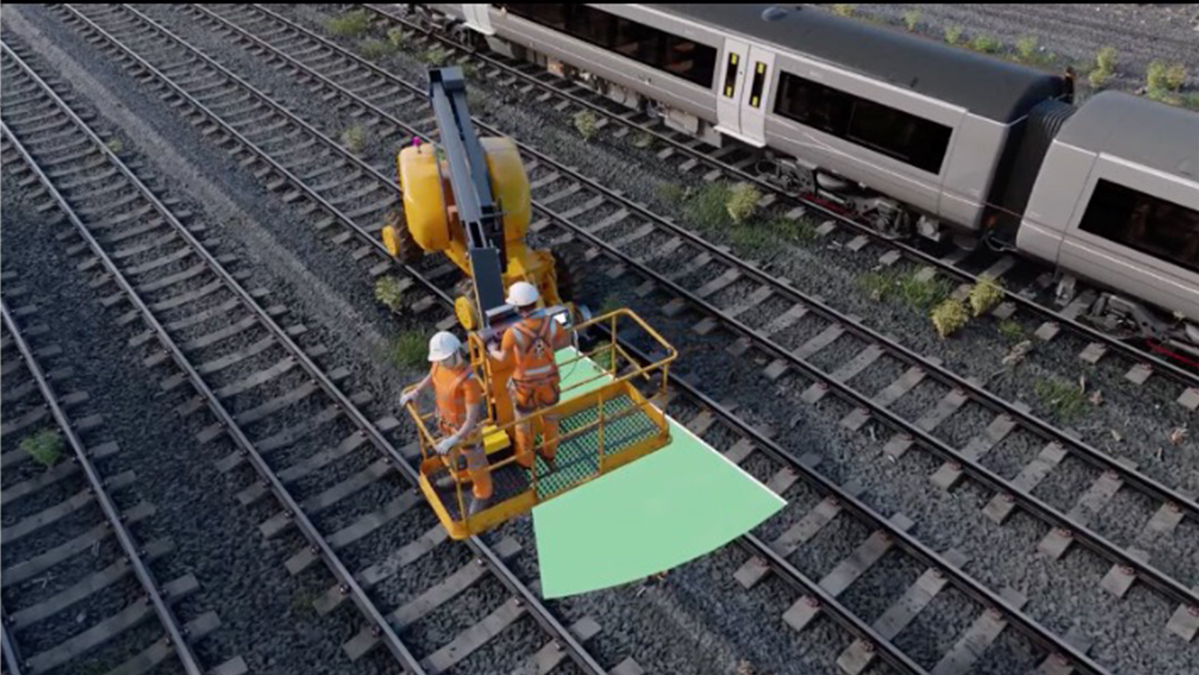 A virtual wall to keep more trains on track while we work - Network Rail