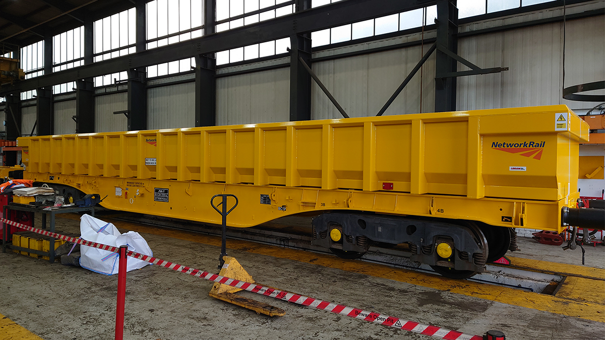 Repurposing wagons on our railway - Network Rail