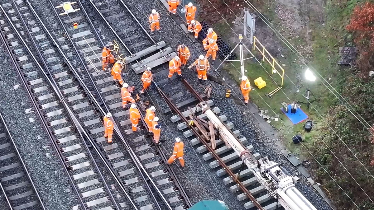 Upgrading the railway in Crewe - Network Rail