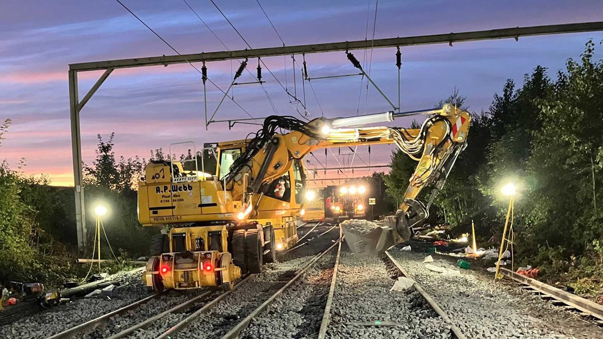 Upgrading the West Coast Main Line this Easter - Network Rail