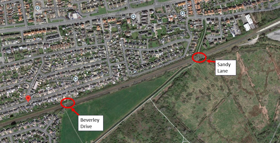Prestatyn Level Crossings - Network Rail