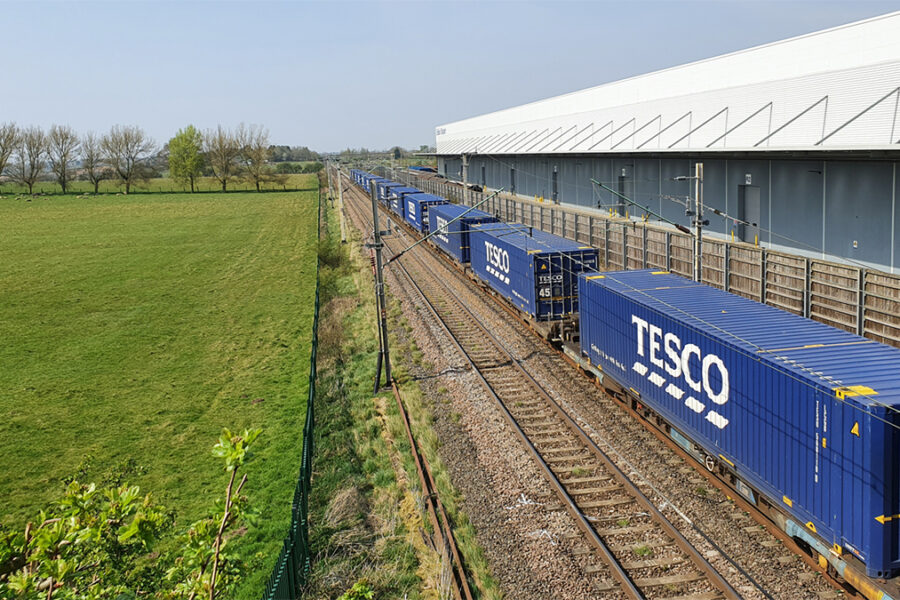 Shipping Freight Train